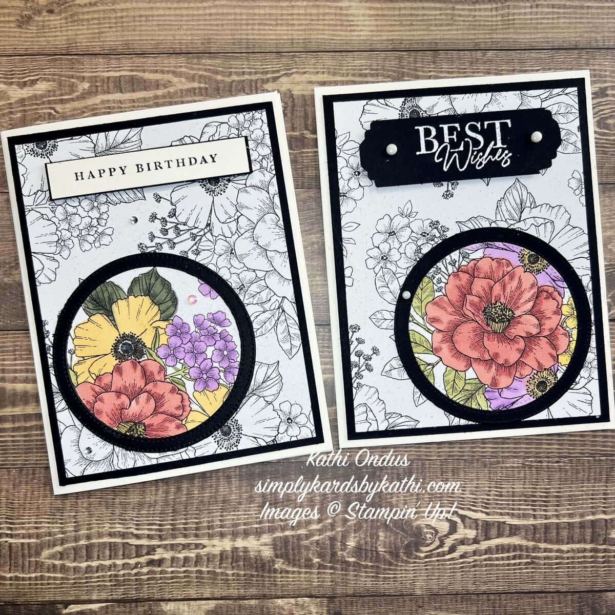 Spotlighting Card Technique Using Designer Series Paper
