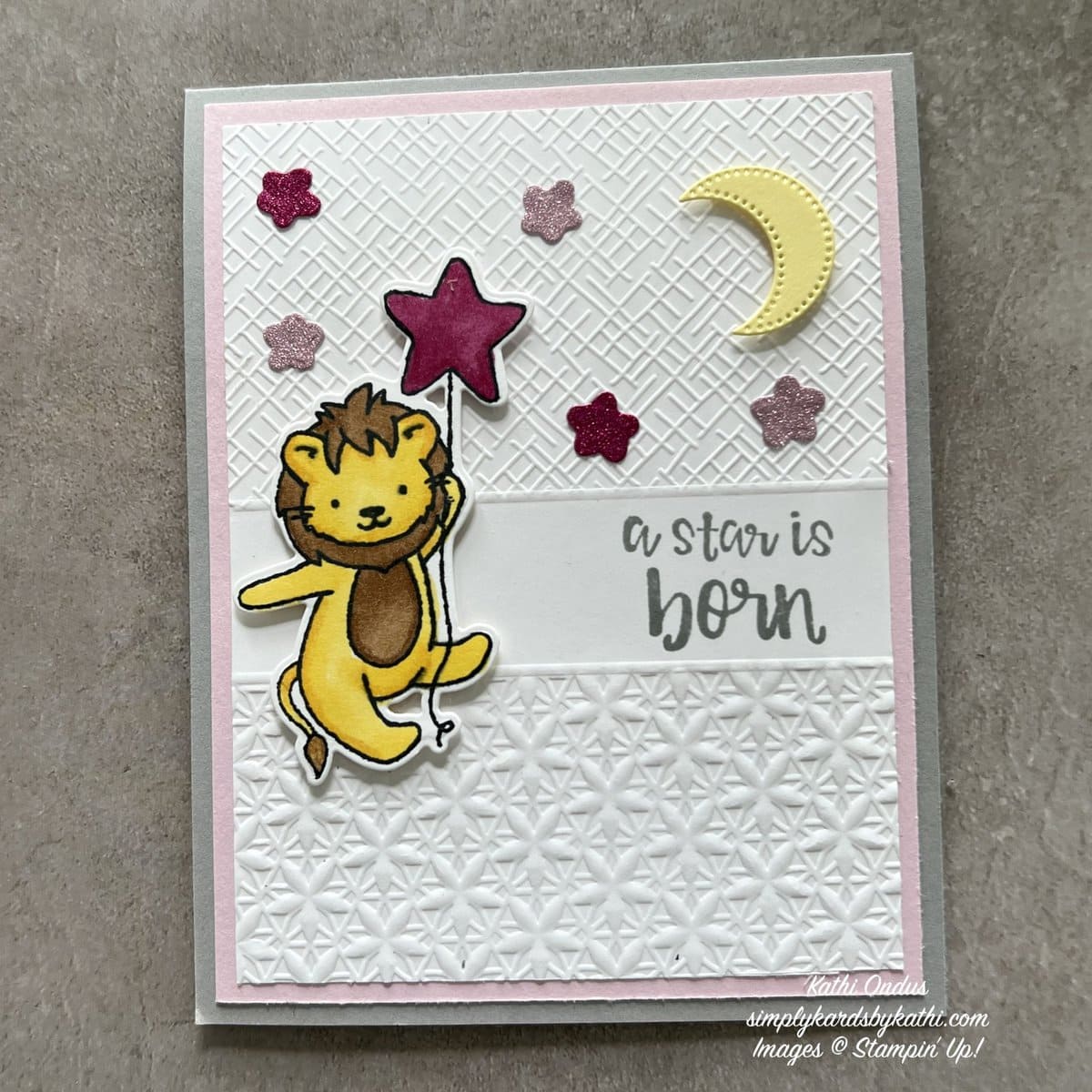 Darling Baby Cards With Stampin' Up! Little Dreamer