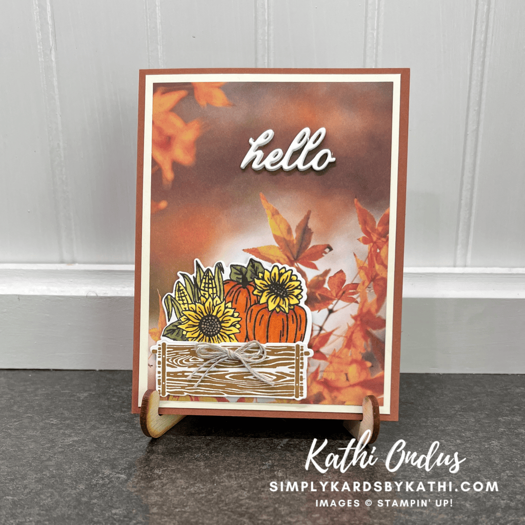 Easy Fall Cards With Rustic Crate Bundle & All About Autumn - Simply ...