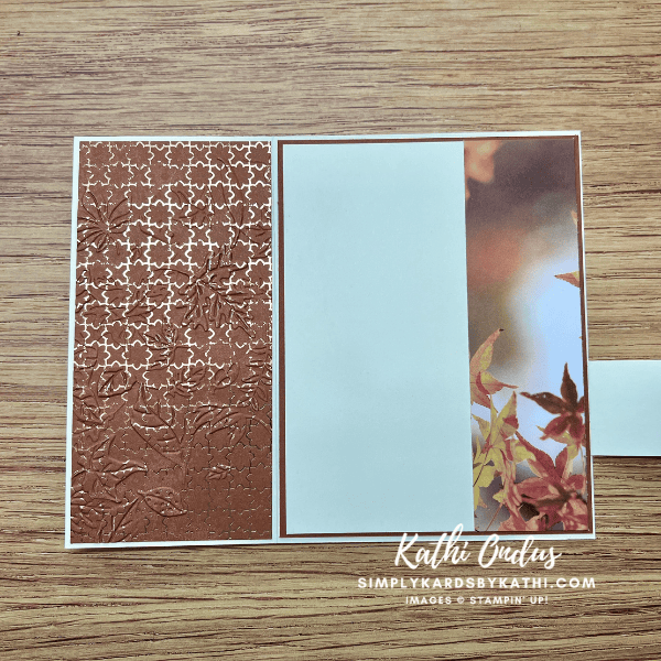 Belt & Buckle Fun Fold Card - Simply Kards by Kathi