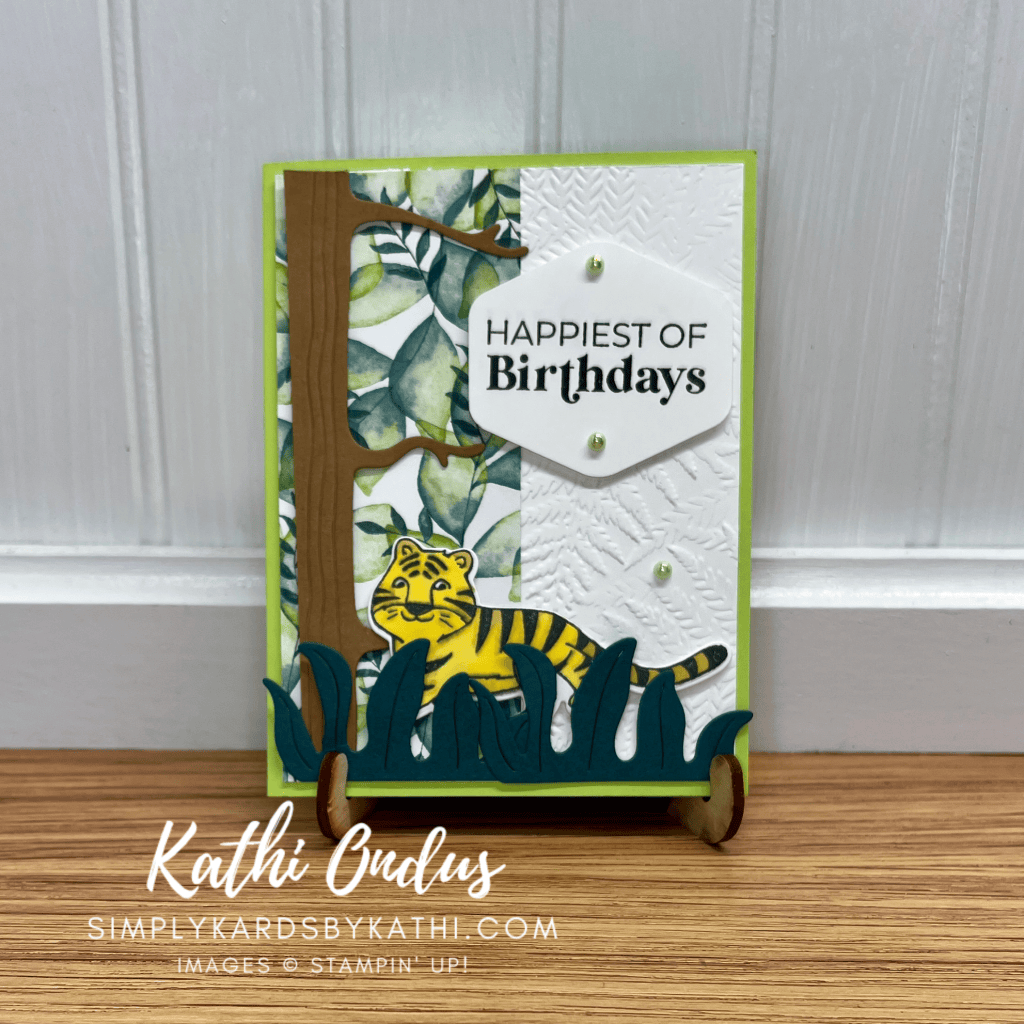 Jungle Pals Birthday Card Worth Celebrating - Simply Kards by Kathi