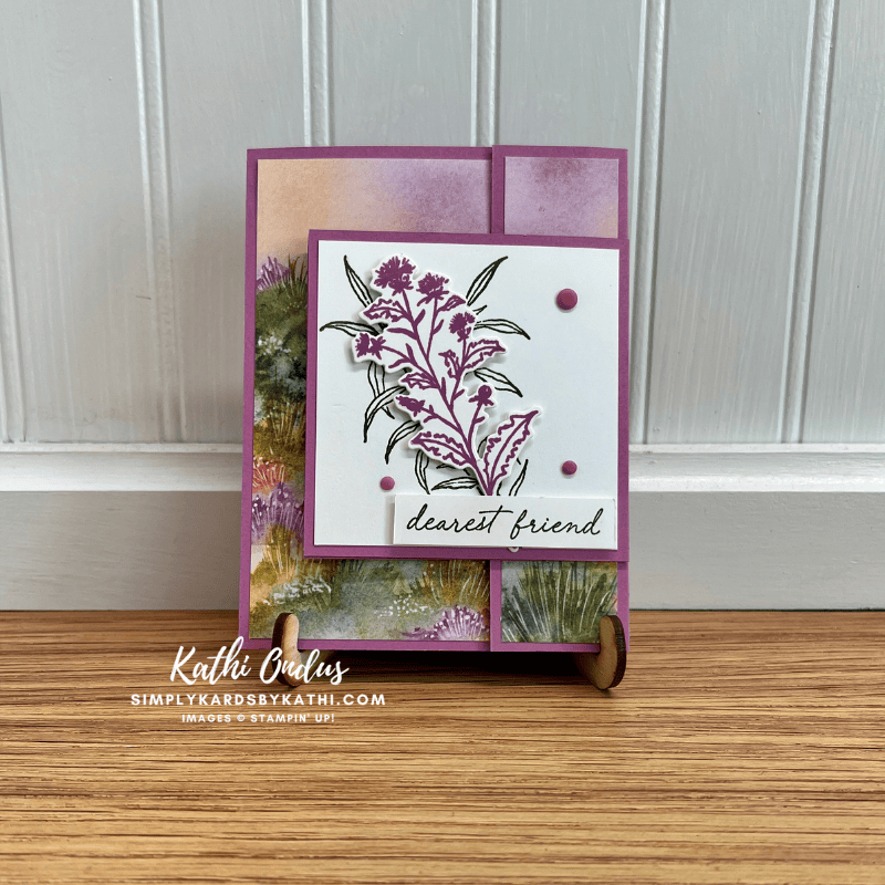 Double Front Flap Fun Fold For An Easy Favorite - Simply Kards by Kathi