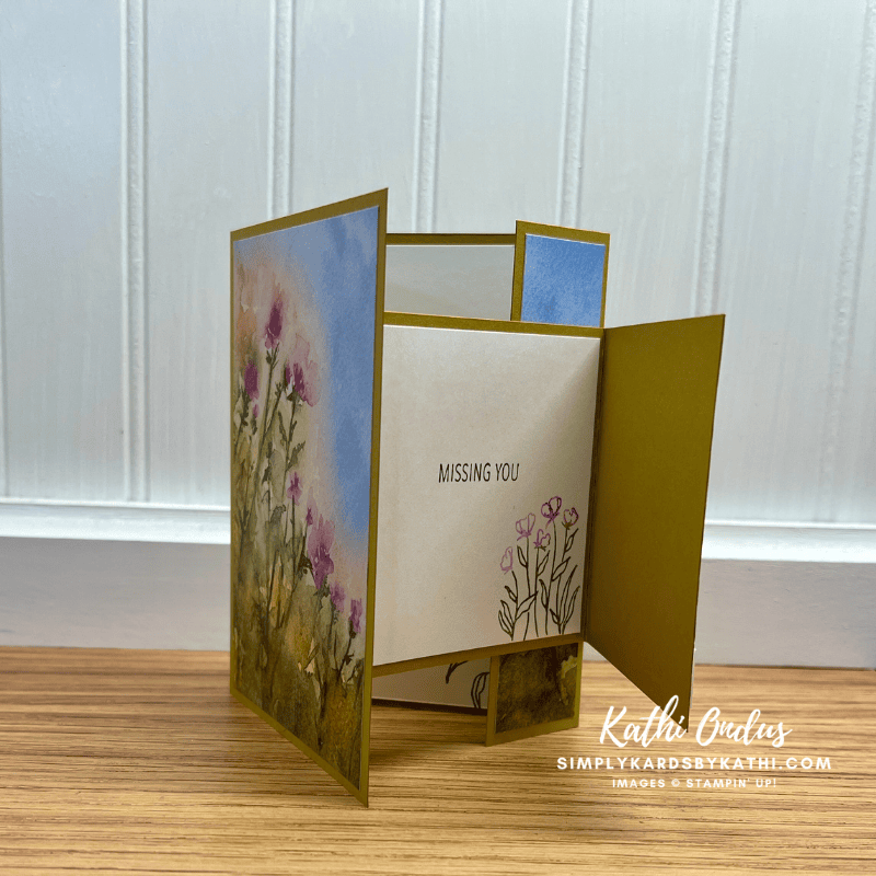 Double Front Flap Fun Fold For An Easy Favorite - Simply Kards by Kathi