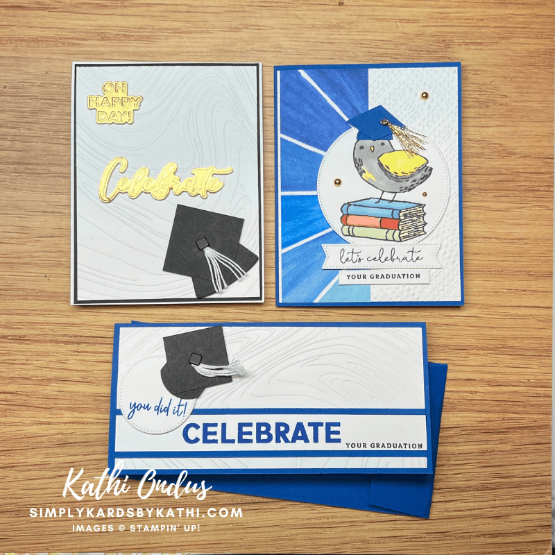 Three Easy Graduation Cards YOU Can Make - Simply Kards by Kathi