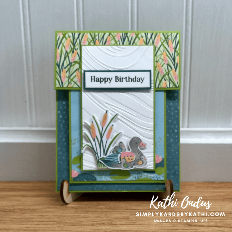 A Double Flap Fun Fold Card That's Quick & Easy - Simply Kards by Kathi