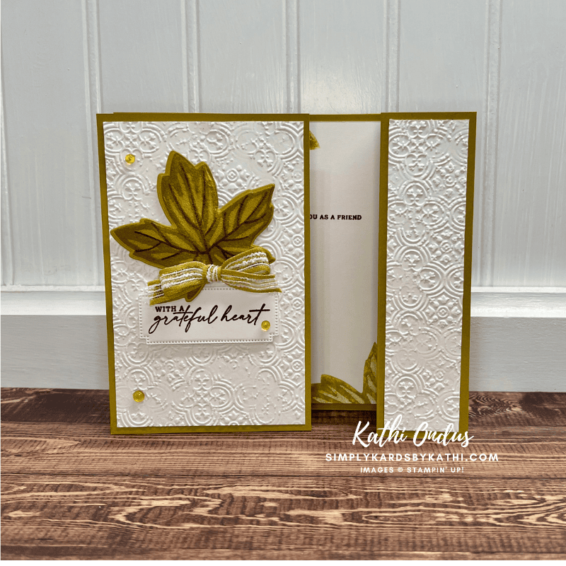 Freestanding Vertical Fun Fold Card That Is Truly Display-Worthy ...