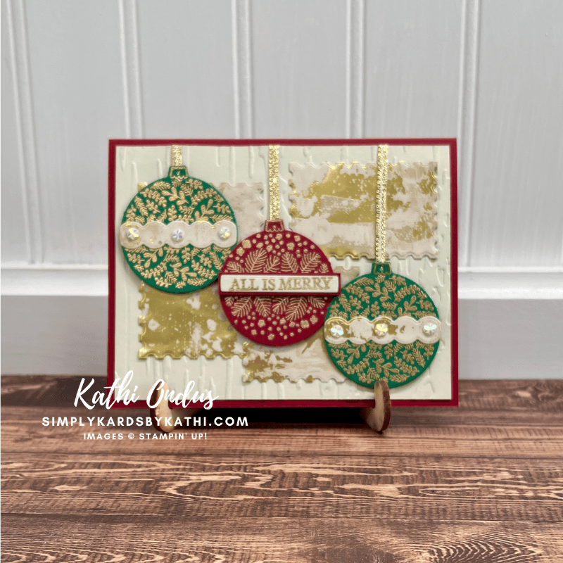 Hang an Ornament Bundle: Create Stunning Classic Holiday Cards - Simply ...