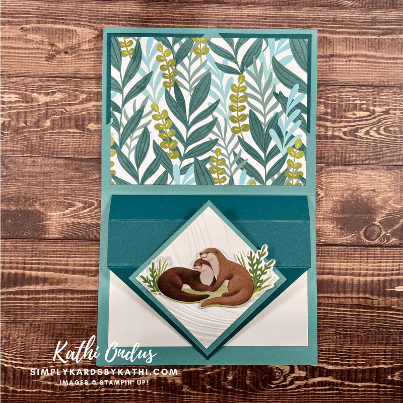 Diamond Pop-Up Fun Fold With A Surprising Inside - Simply Kards by Kathi